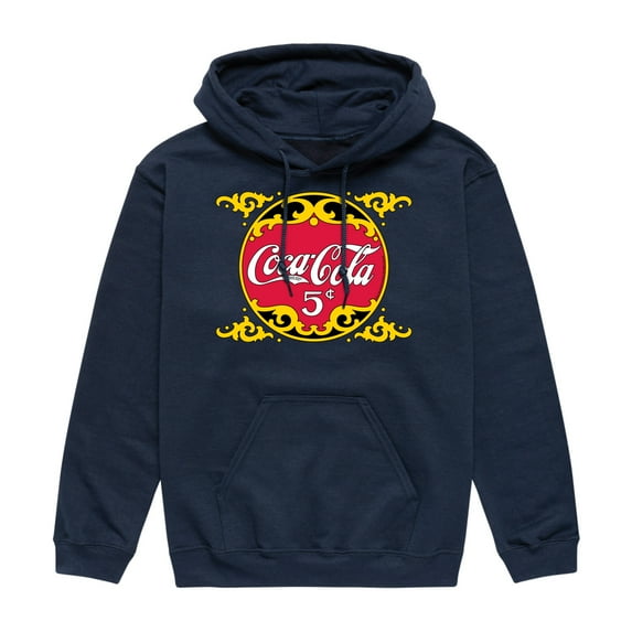 Coca-Cola - Coca Cola Heritage Logo - Men's Fleece Hoodie Sweatshirt ...