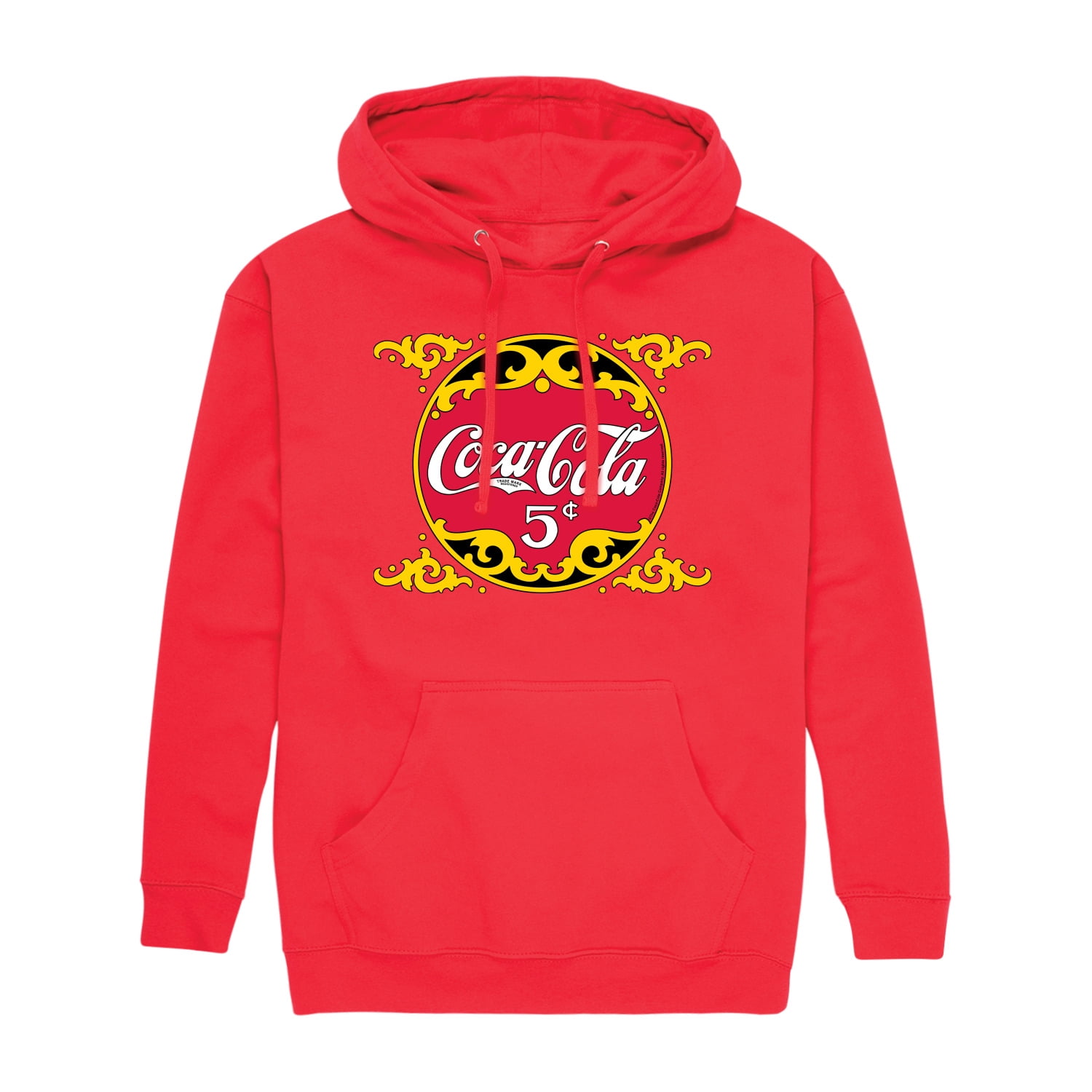 Coca-Cola - Coca Cola Heritage Logo - Men's Fleece Hoodie Sweatshirt ...