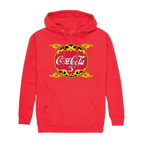 Coca-Cola - Coca Cola Heritage Logo - Men's Fleece Hoodie Sweatshirt ...
