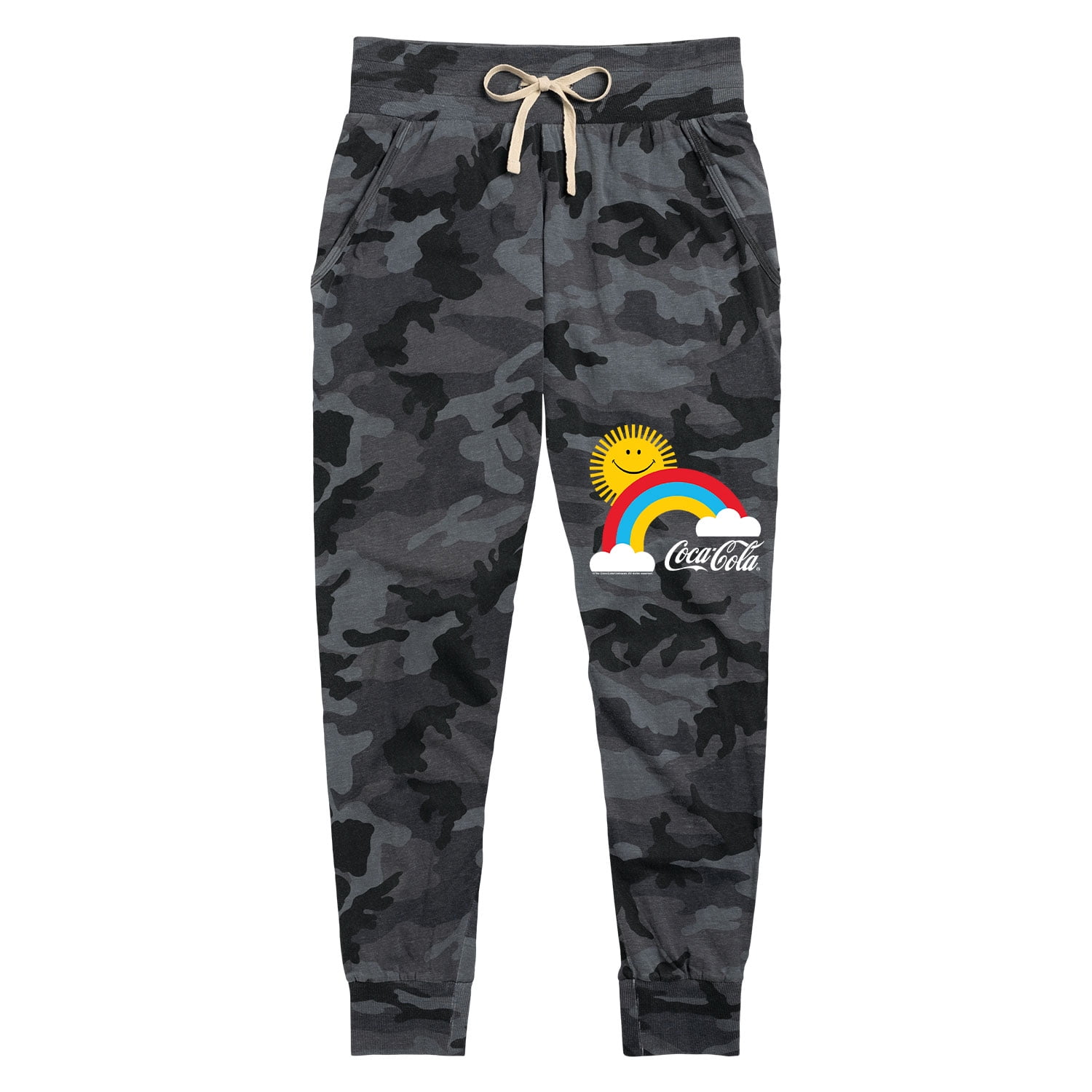 Coca-Cola - Coca Cola Rainbow Sun - Women's Jersey Jogger Pant ...