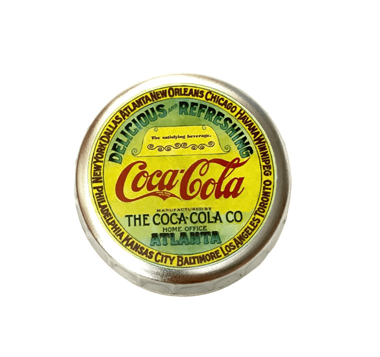 Coca-Cola Coke Bottle Cap Tin (1996) Various Styles - 1 Tin - Walmart.com