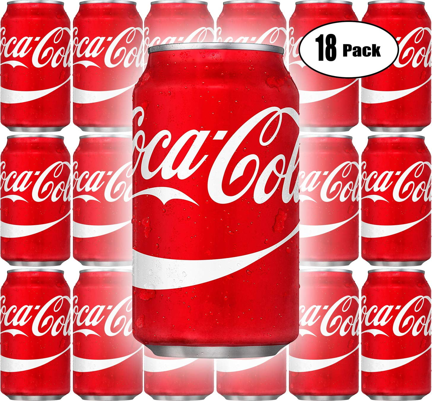 Coca-Cola Classic Original, 12oz Cans, Pack of 18 (Total 216 oz ...