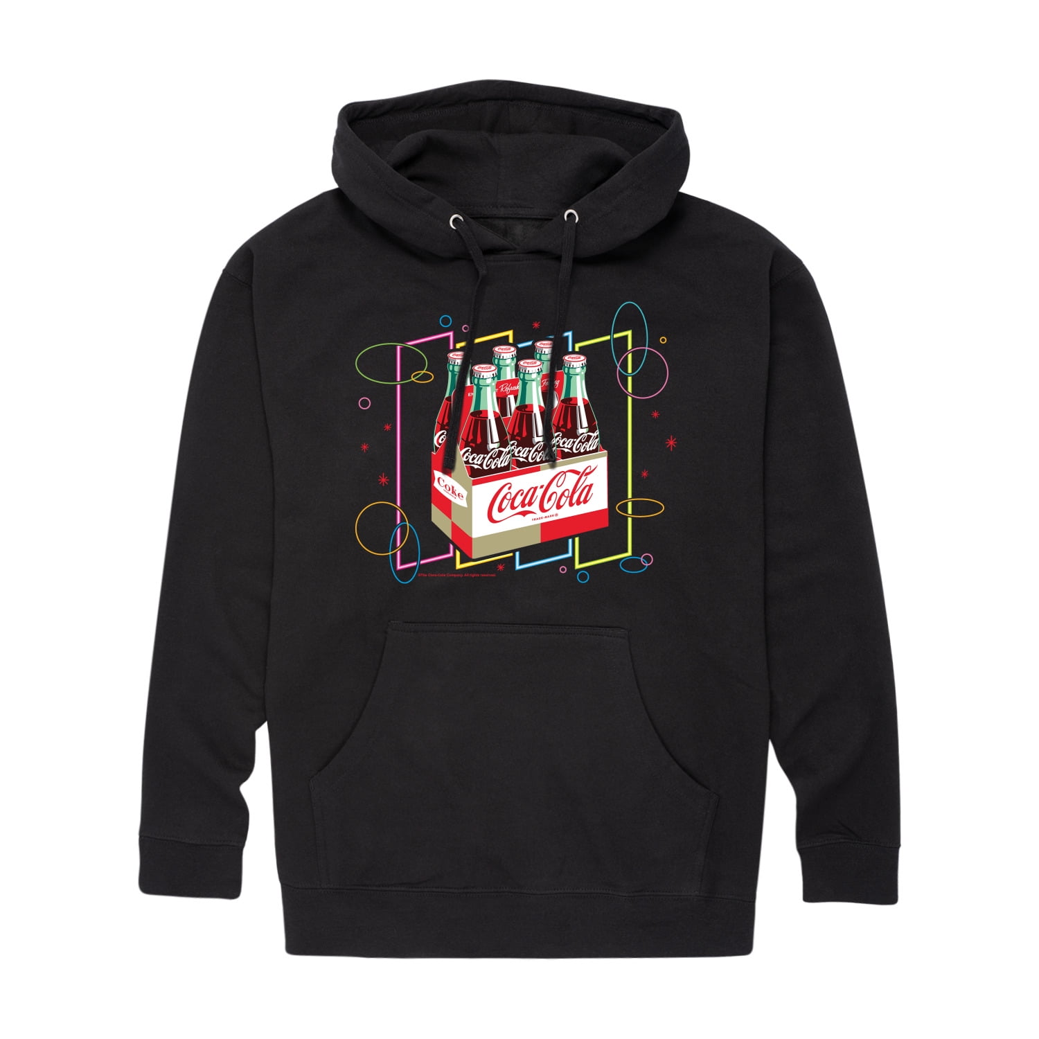 Coca-Cola - Coke Laser Pack - Men's Fleece Pullover Hoodie - Walmart.com