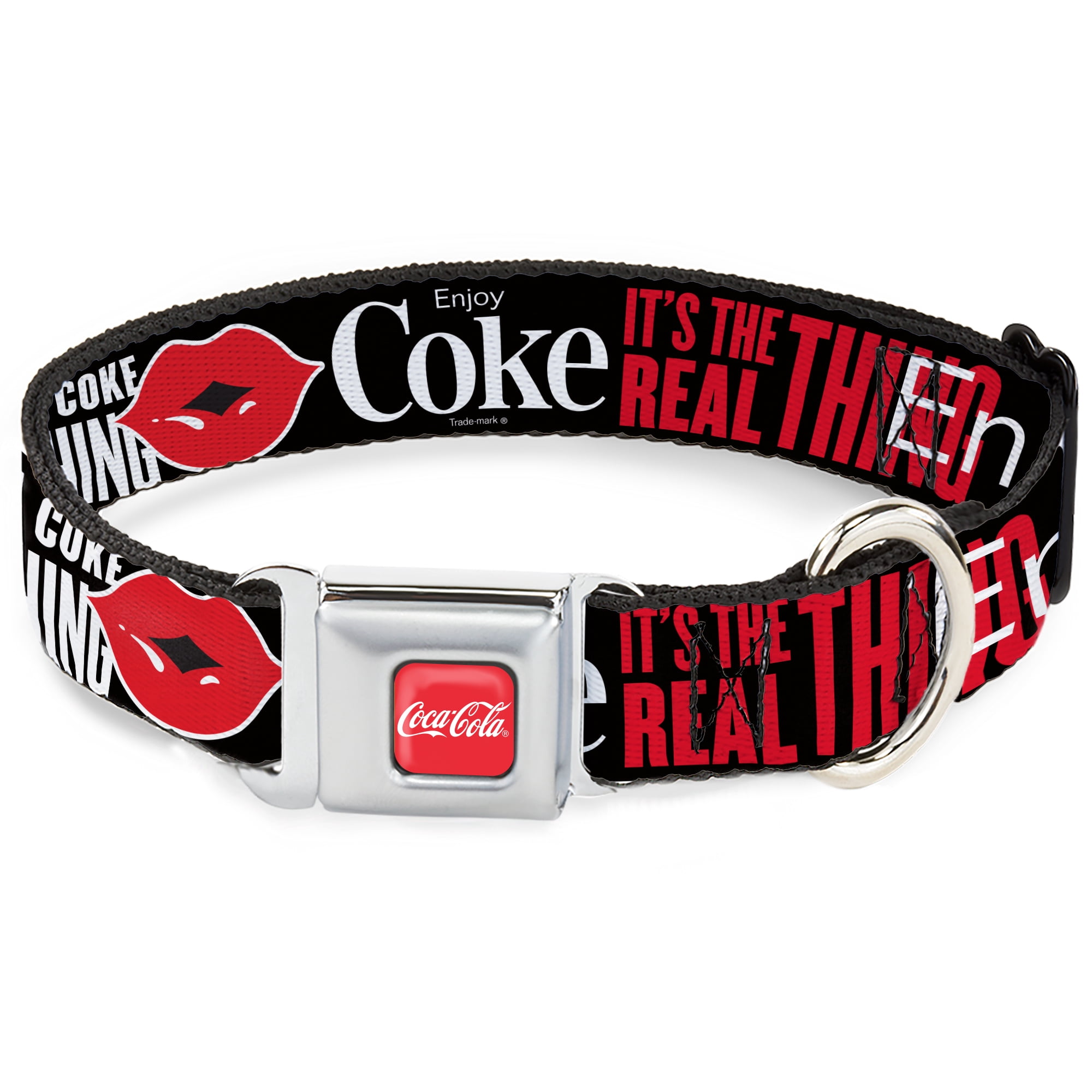 The Coca-Cola Company Pet Collar, Dog Collar Metal Seatbelt Buckle ...