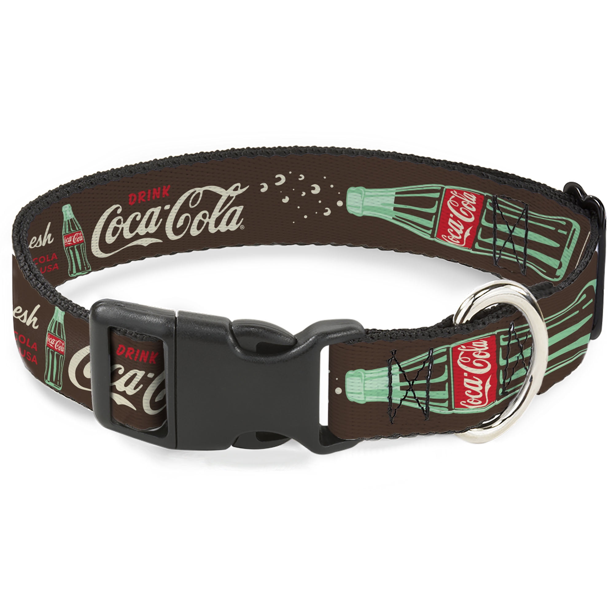 The Coca-Cola Company Pet Collar, Dog Collar Plastic Buckle, Coke Drink ...