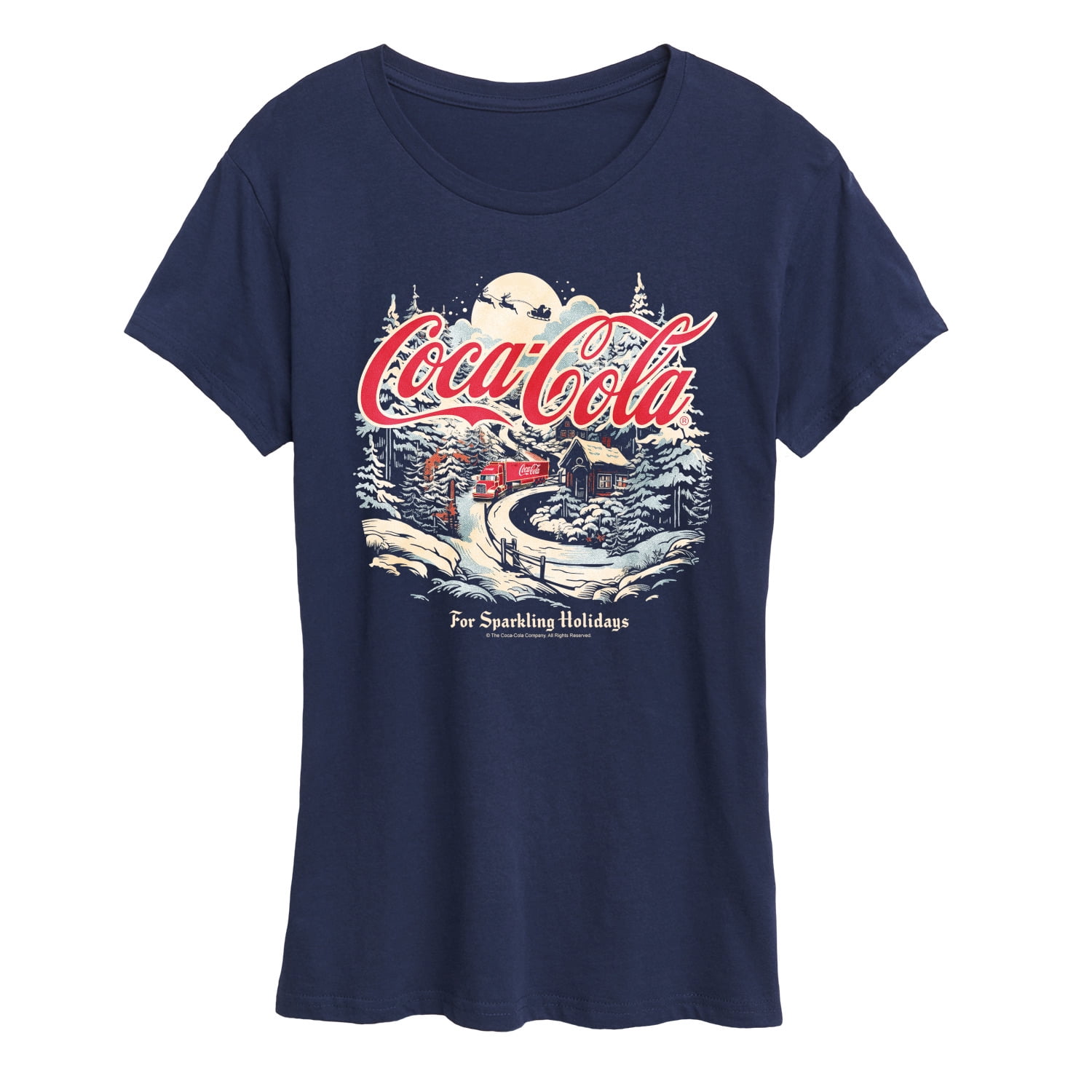 Coca-Cola - Deliver Holiday Cheer - Women's Short Sleeve Graphic T ...