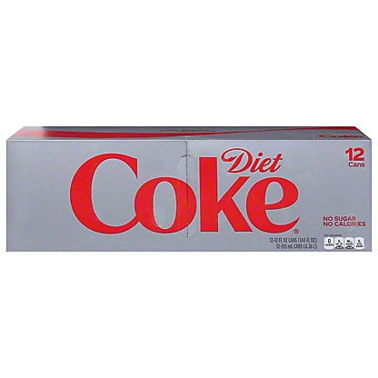 Coca-Cola Diet Coke 12 oz Cans, 12 pk - Walmart.com