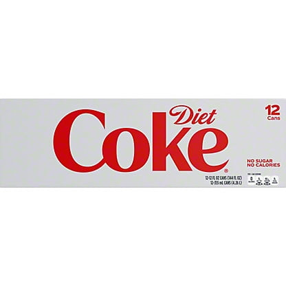 Coca-Cola Diet Coke 12 oz Cans, 12 pk - Walmart.com