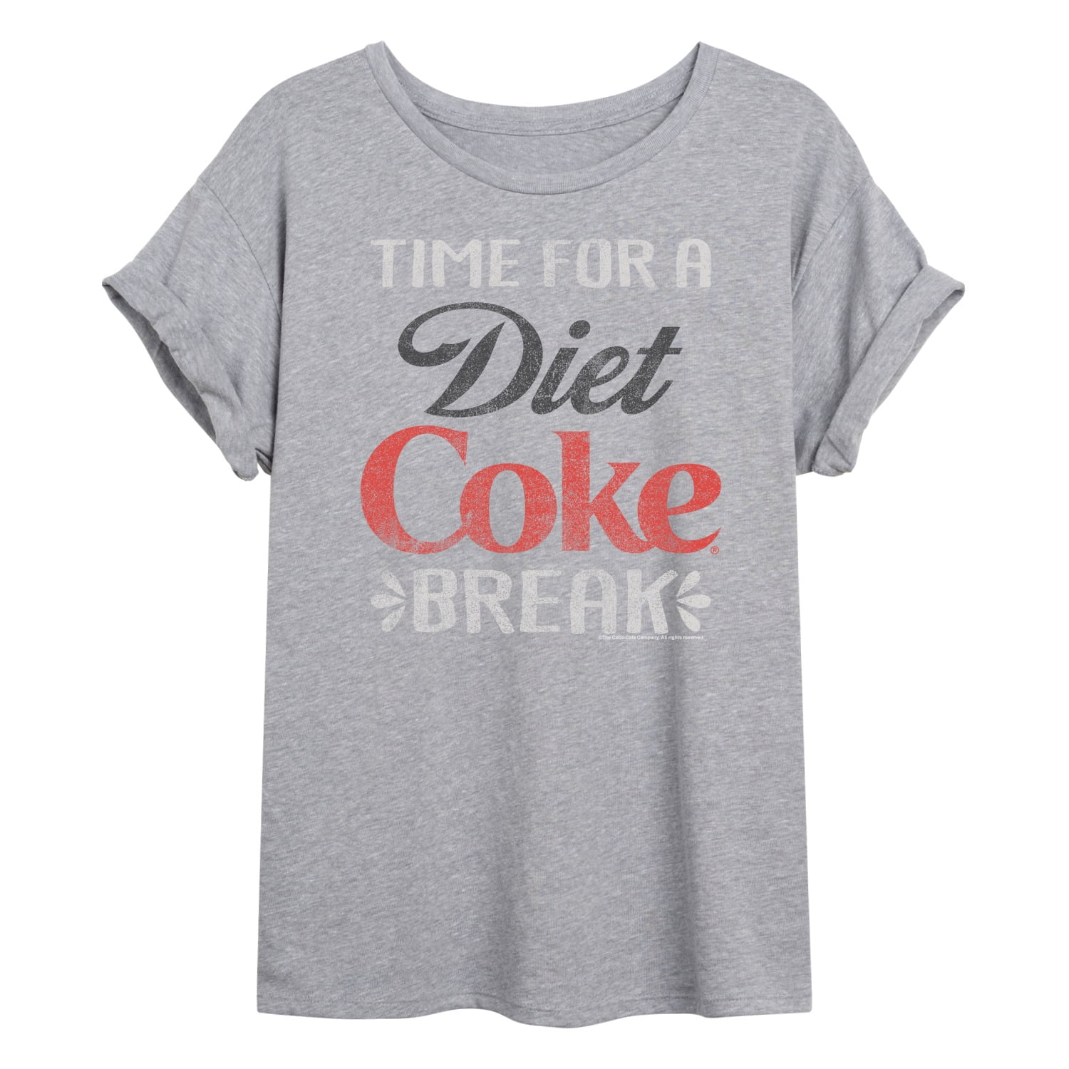 Coca-Cola - Diet Coke Break - Women's Oversized Graphic T-Shirt ...
