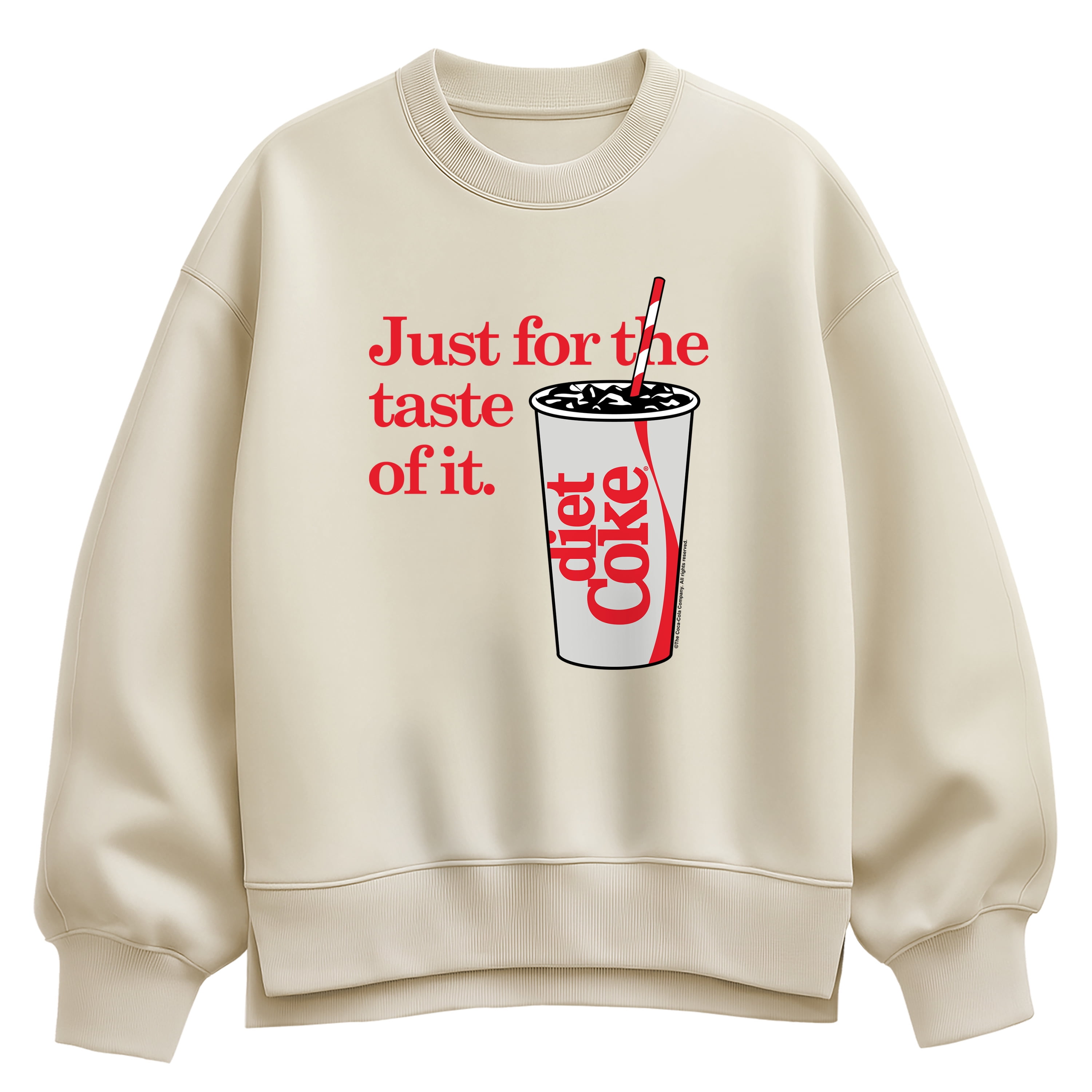 Coca-Cola - Diet Coke Just For The Taste Of It - Ladies Oversized ...