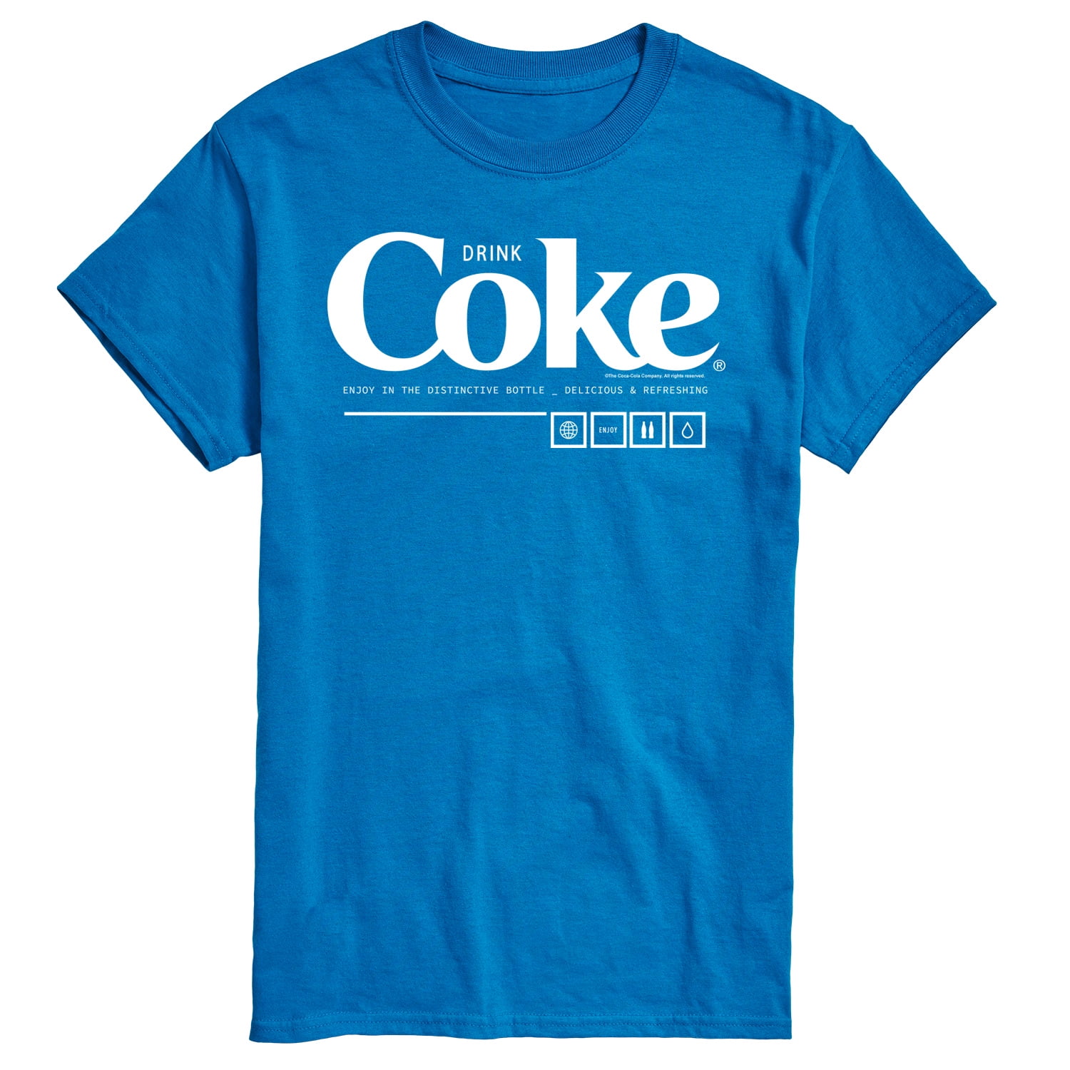 Coca-Cola - Drink Coke Enjoy - Men's Short Sleeve Graphic T-Shirt ...