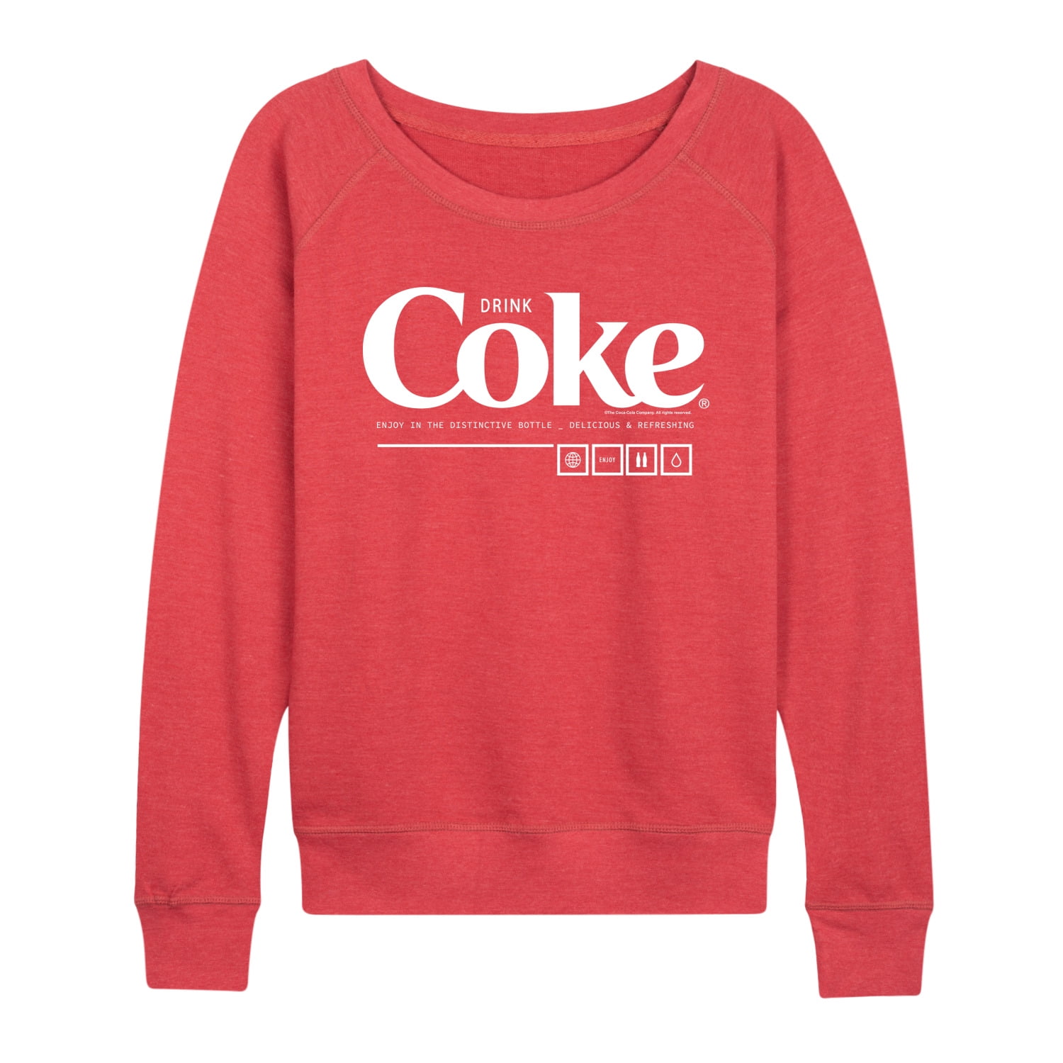 Coca-Cola - Drink Coke Enjoy - Women's Lightweight French Terry ...