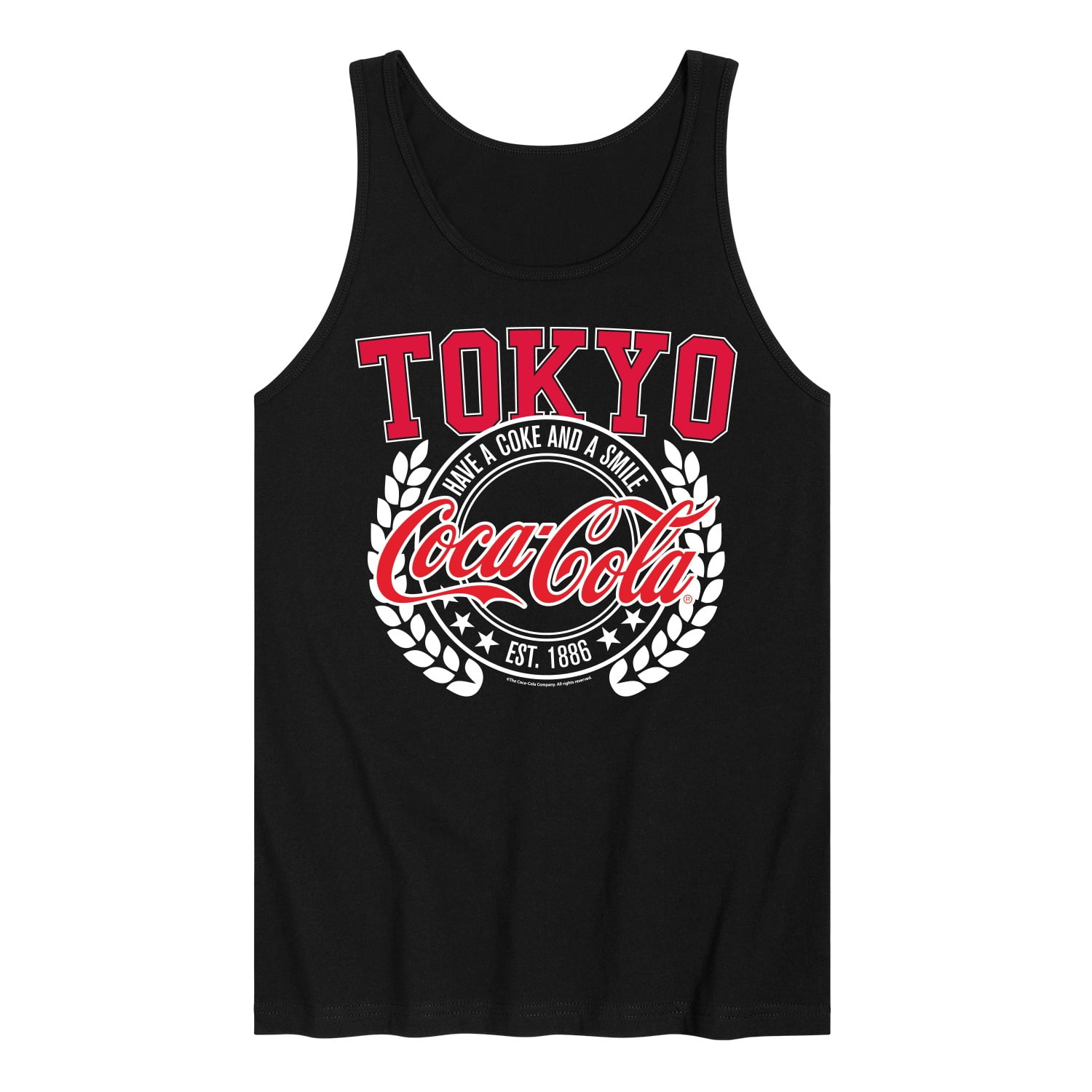 Coca-Cola - EST 1886 - Have A Coke & A Smile - Tokyo - Men's Jersey ...