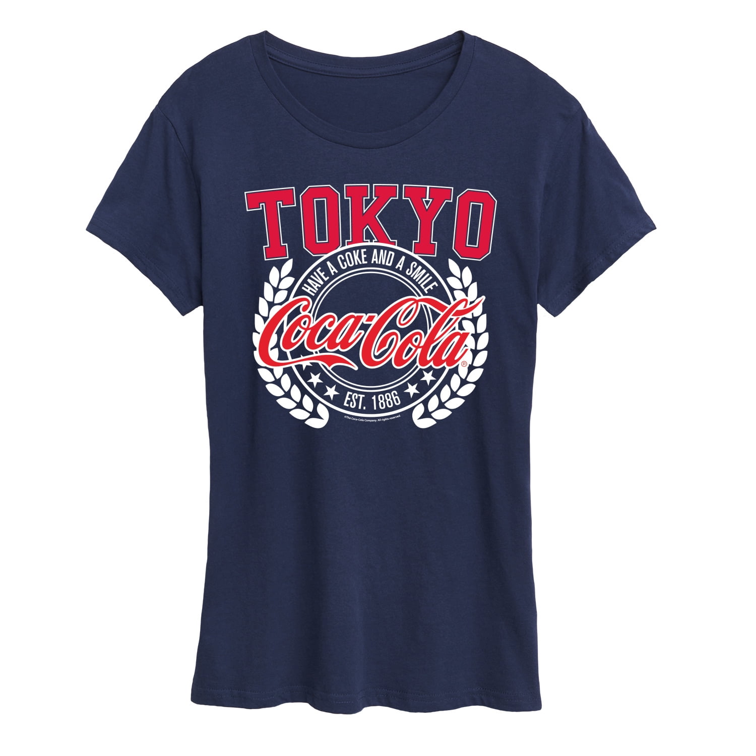 Coca-Cola - EST 1886 - Have A Coke & A Smile - Tokyo - Women's Short ...
