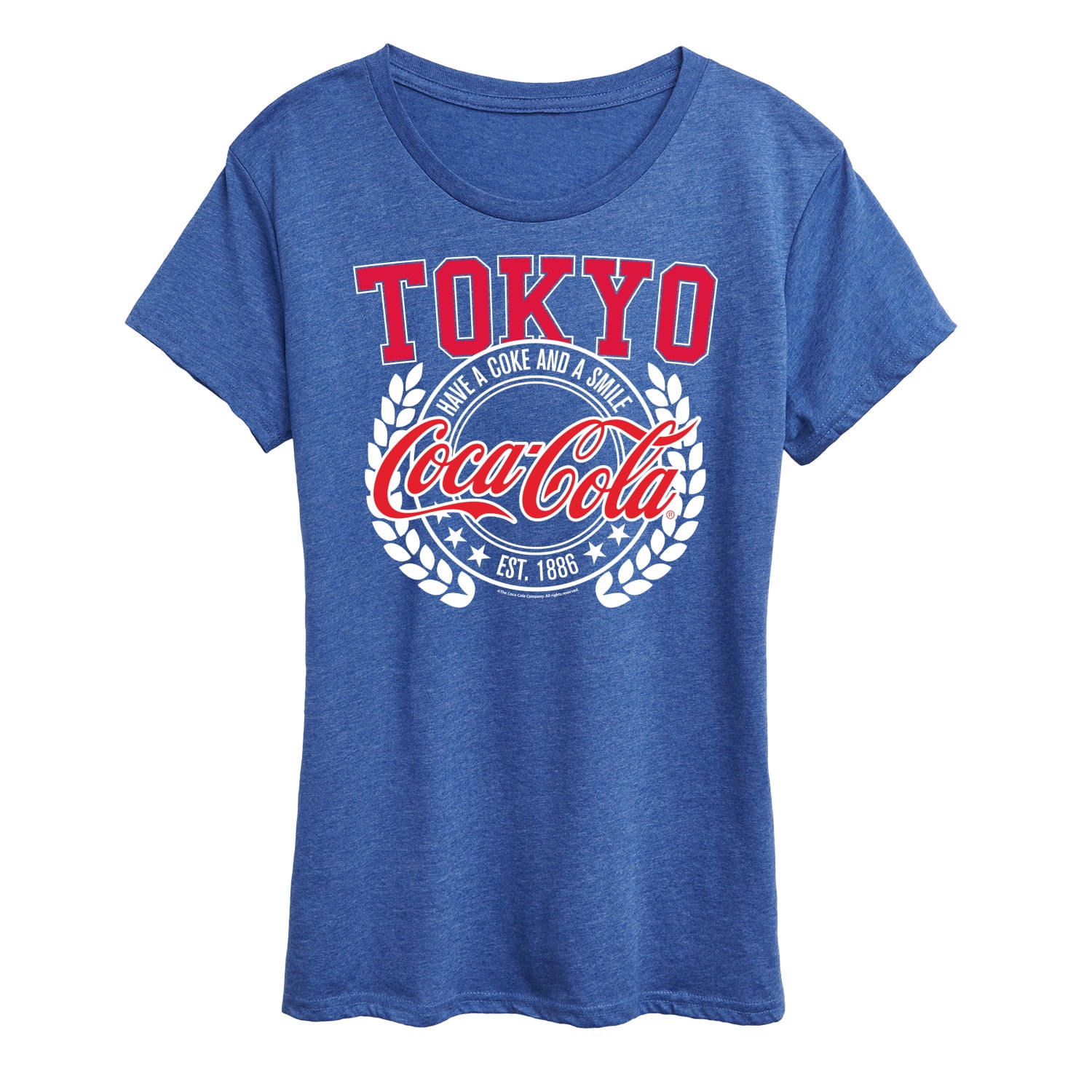 Coca-Cola - EST 1886 - Have A Coke & A Smile - Tokyo - Women's Short ...