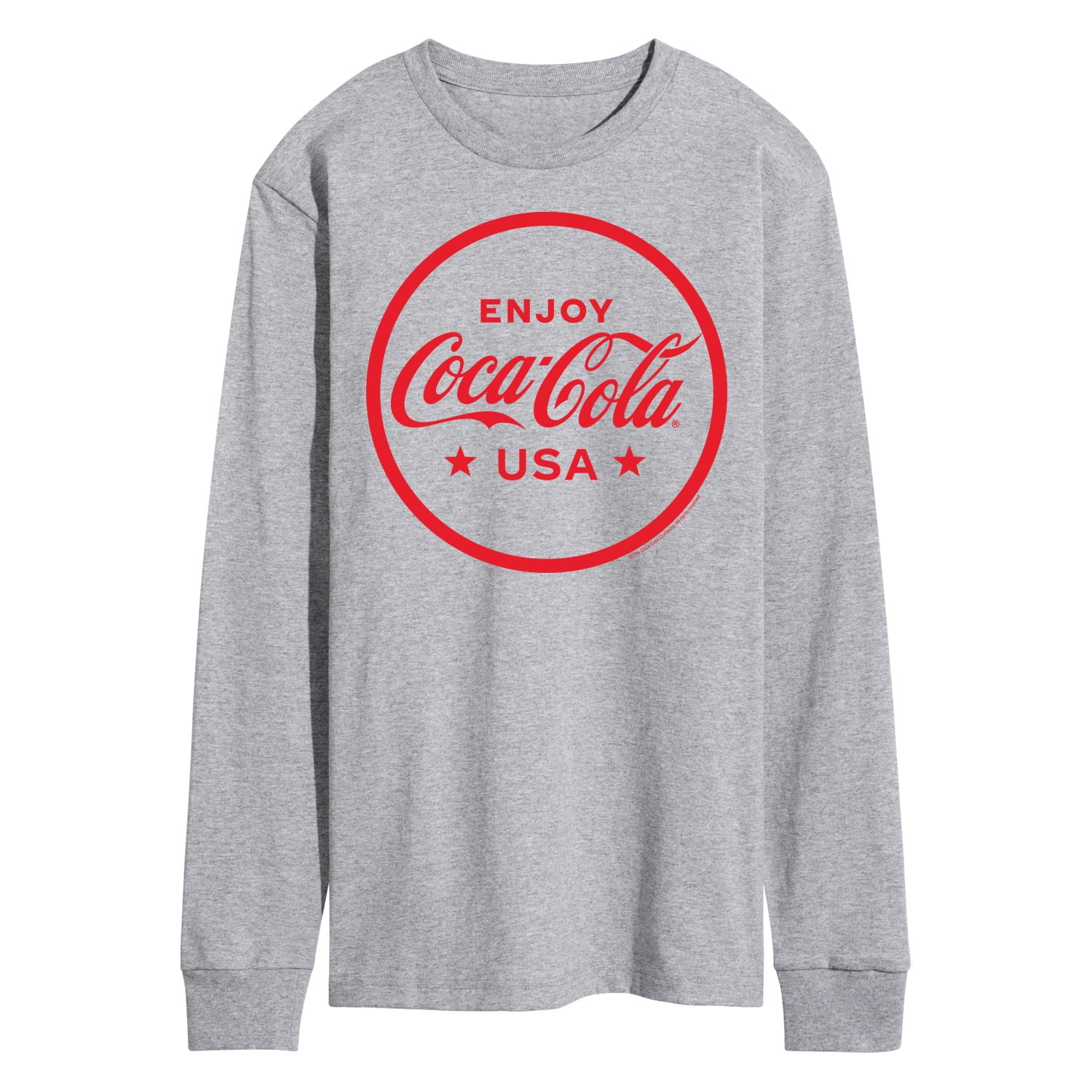 Coca-Cola - Enjoy Coca Cola USA - Men's Long Sleeve T-Shirt - Walmart.com