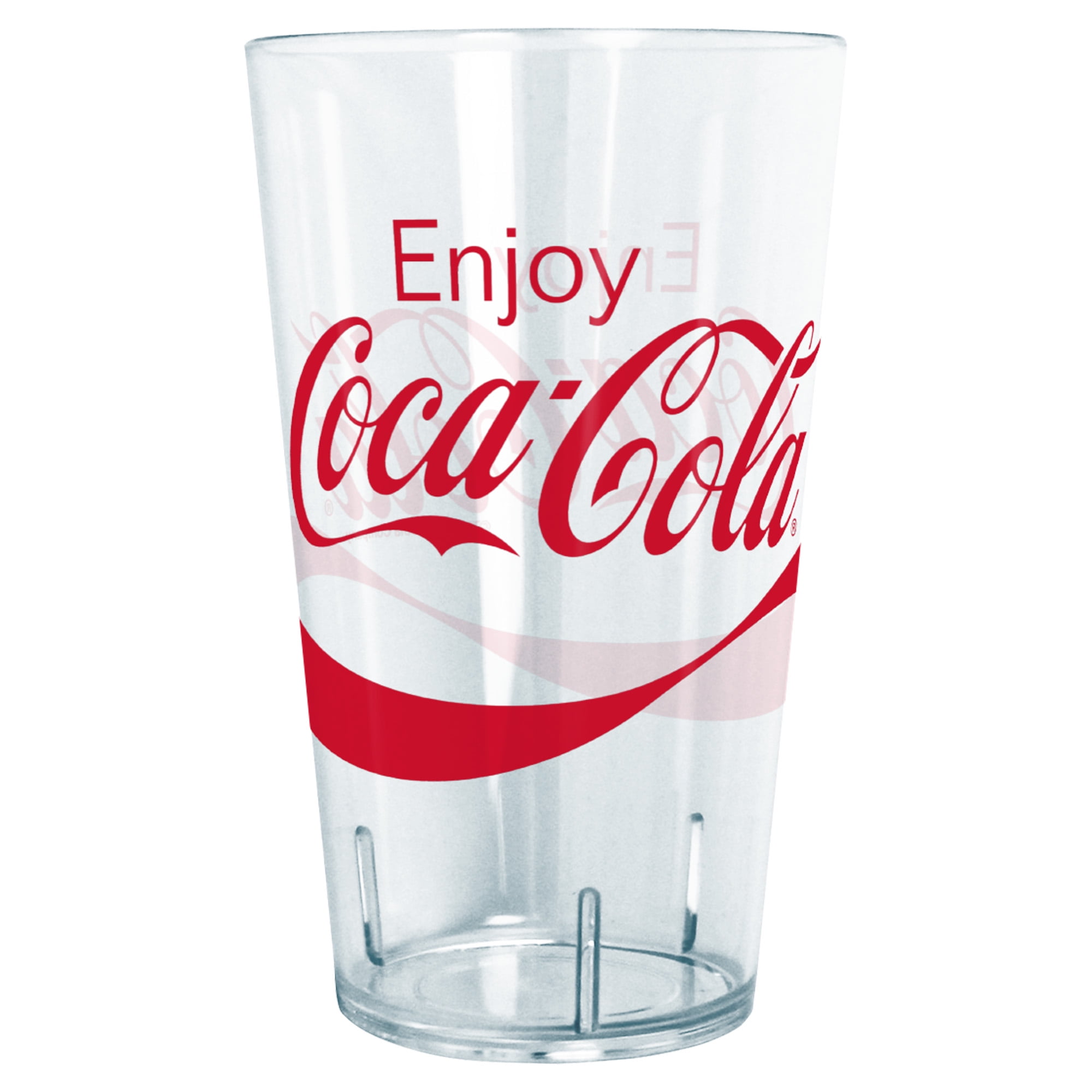 Coca Cola Enjoy Logo Tritan Drinking Cup Clear 24 oz. - Walmart.com