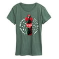 Coca-Cola - Happy Holidays Bottle - Women's Short Sleeve Graphic T ...