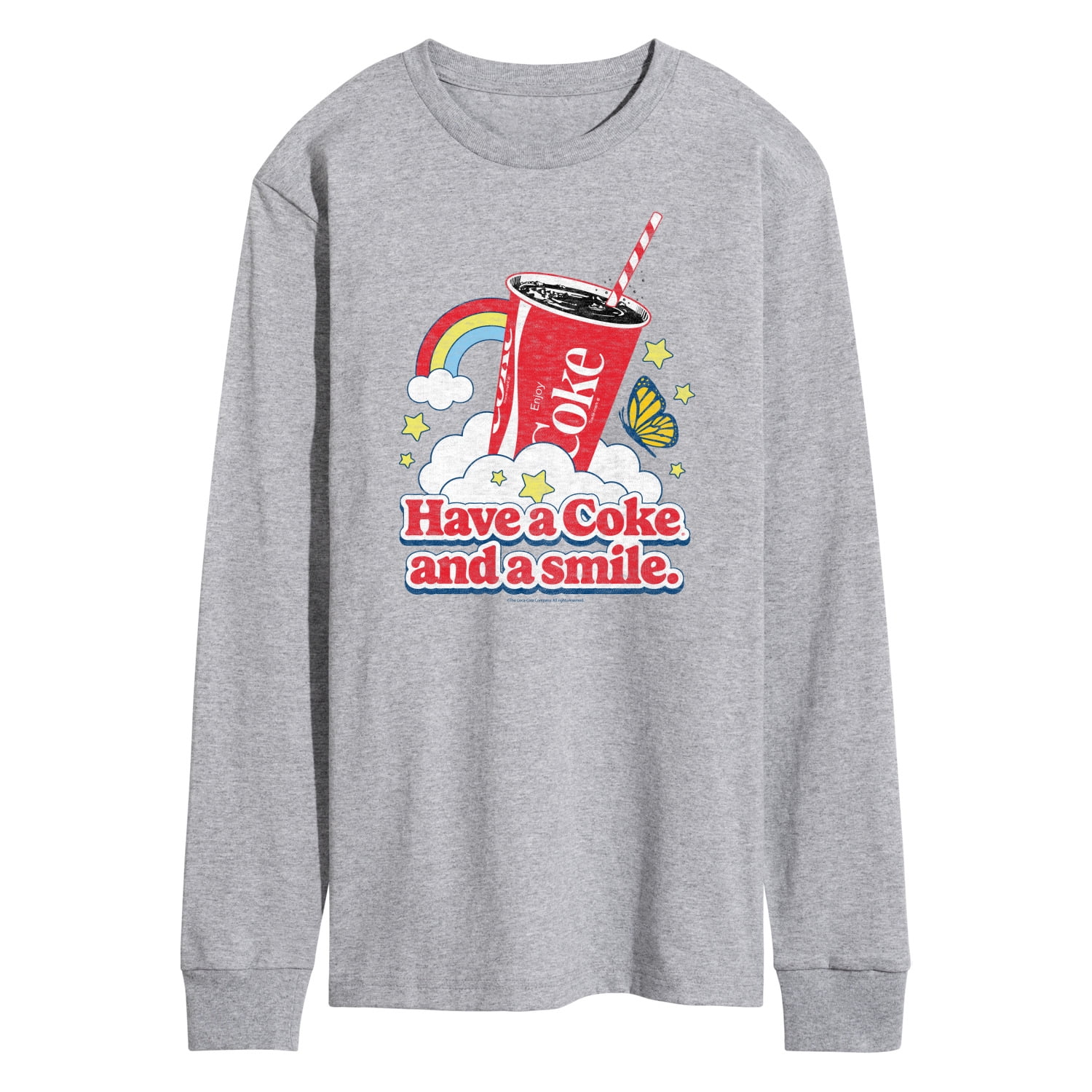 Coca-Cola - Have A Coke And A Smile - Men's Long Sleeve T-Shirt ...