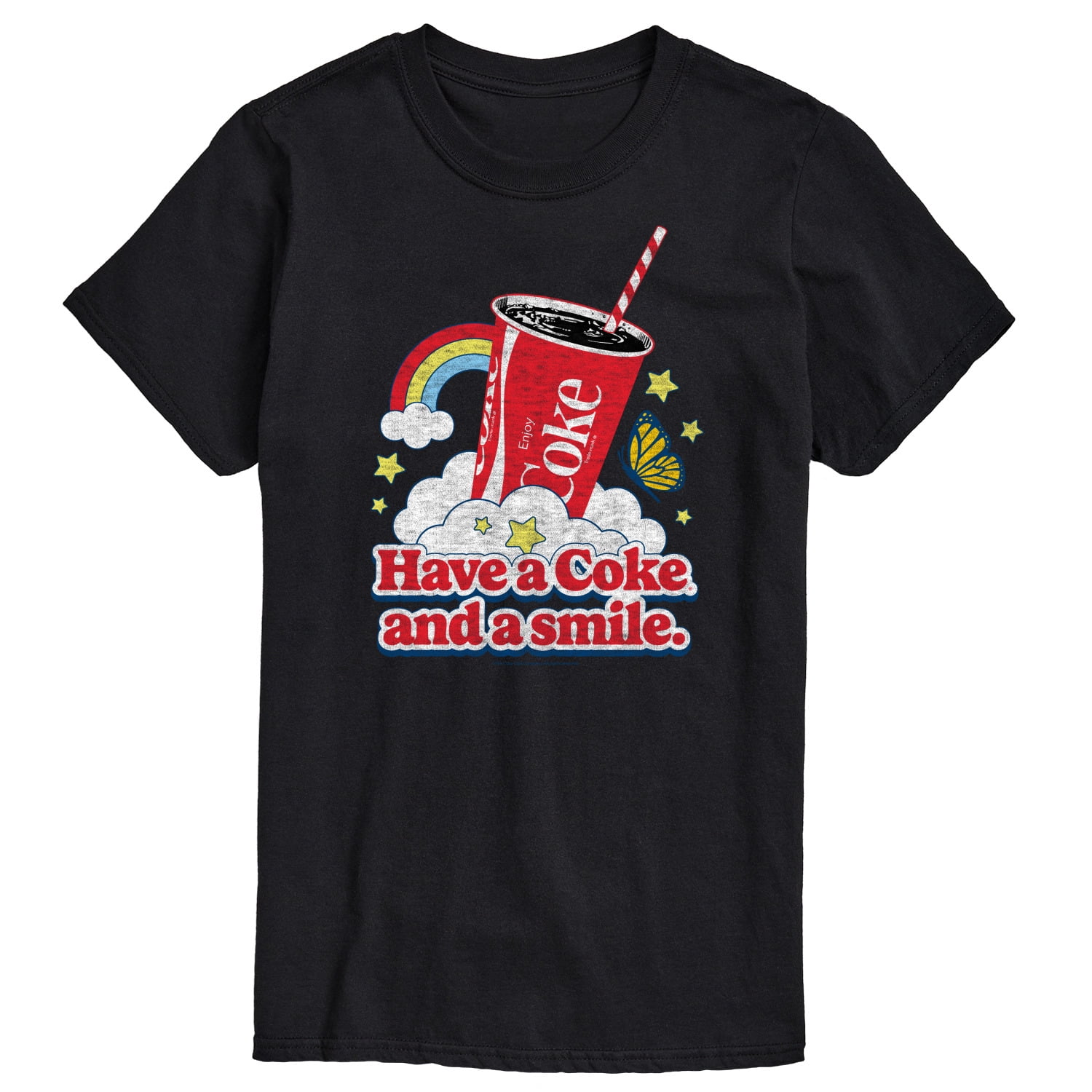 Coca-Cola - Have A Coke And A Smile - Men's Short Sleeve Graphic T ...