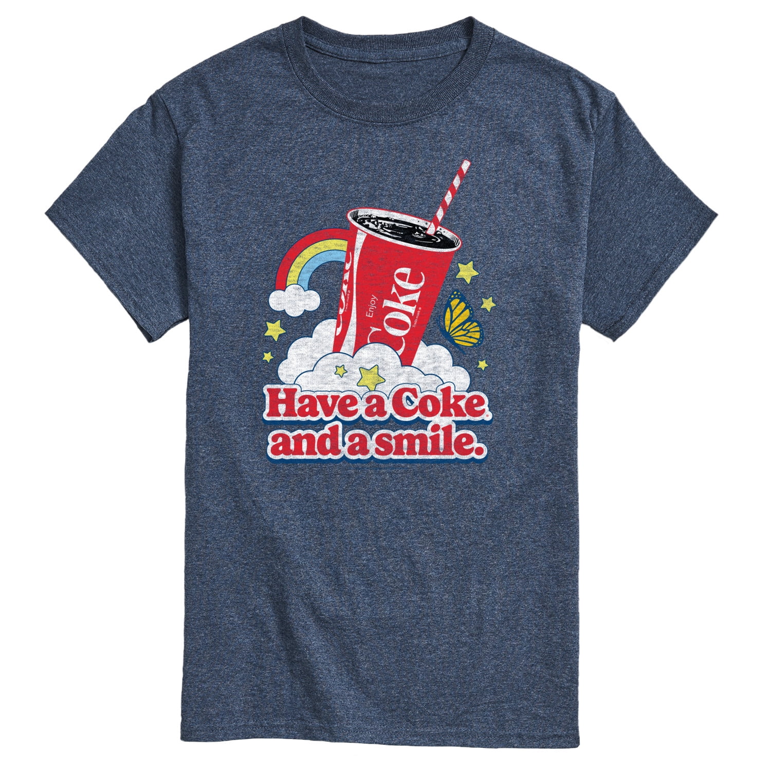 Coca-Cola - Have A Coke And A Smile - Men's Short Sleeve Graphic T ...