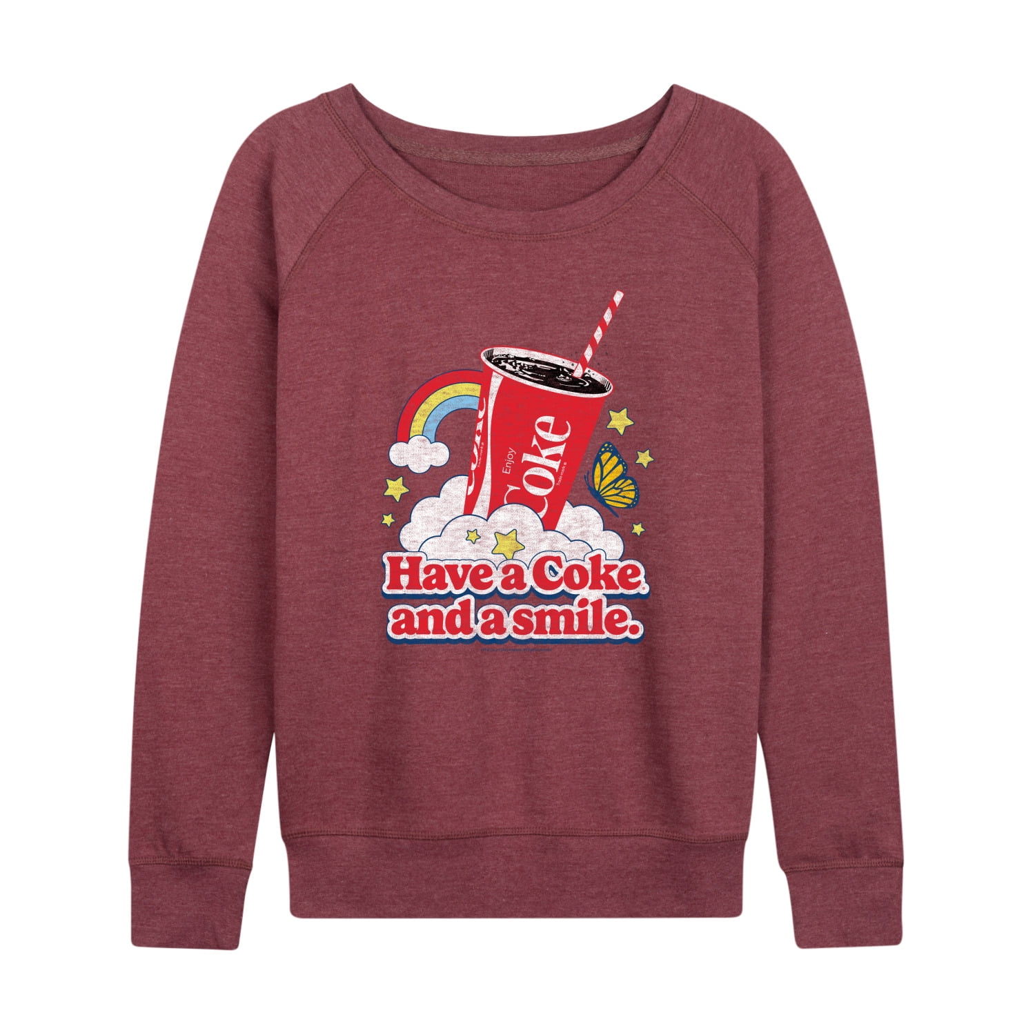 Coca-Cola - Have A Coke And A Smile - Women's Lightweight French Terry ...