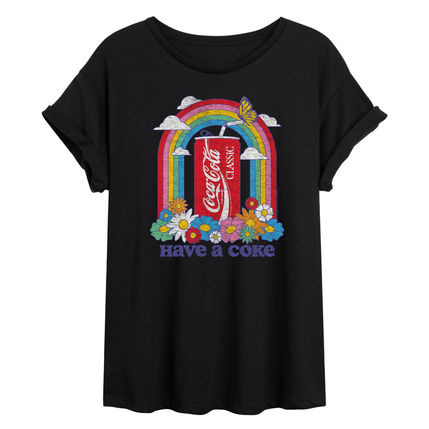 Coca-Cola - Have A Coke Rainbow - Juniors Ideal Flowy Muscle T-Shirt ...