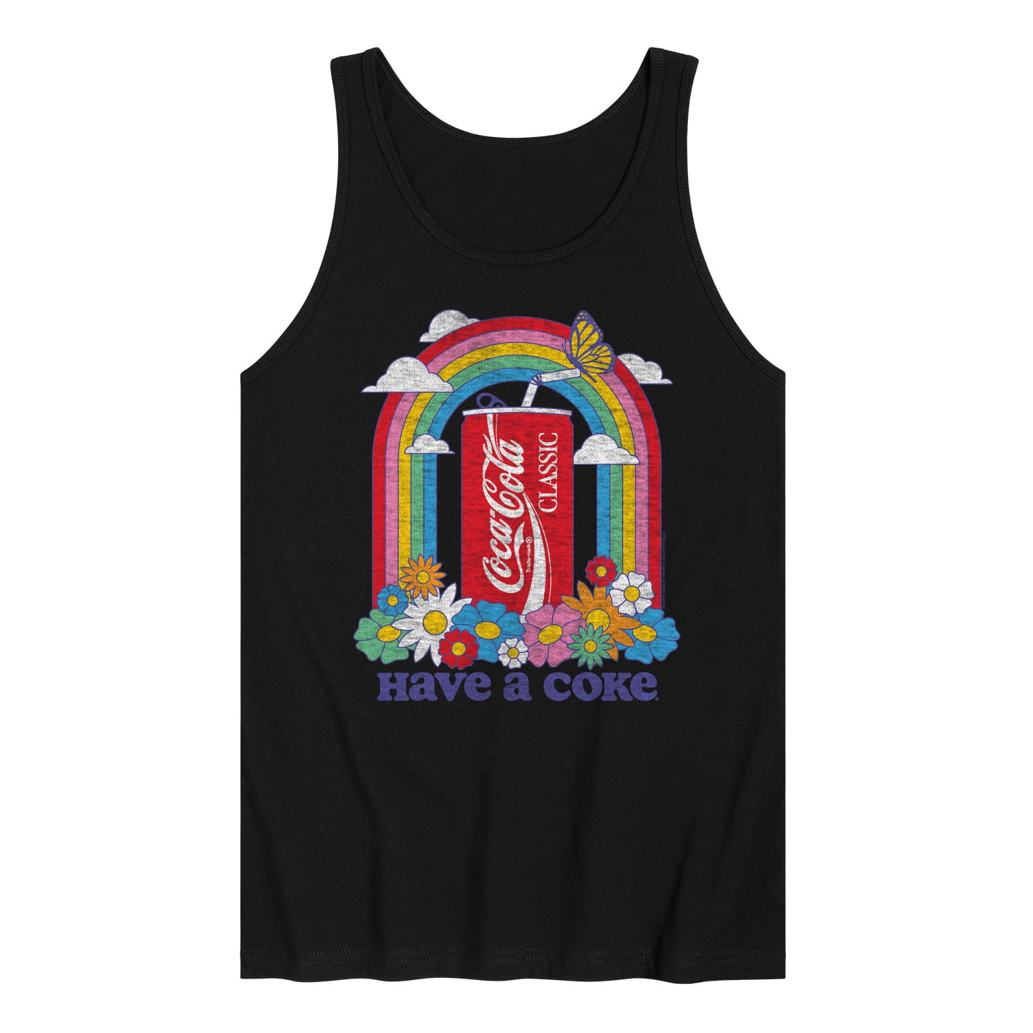 Coca-Cola - Have A Coke Rainbow - Men's Jersey Tank Top - Walmart.com