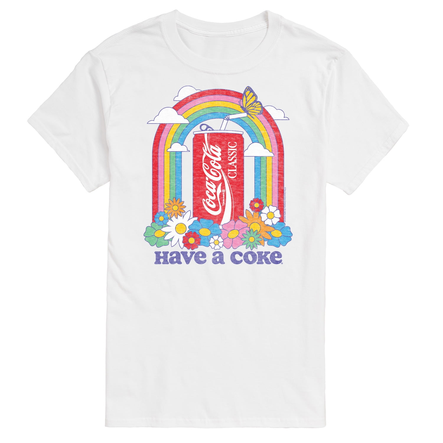 Coca-Cola - Have A Coke Rainbow - Men's Short Sleeve Graphic T-Shirt ...