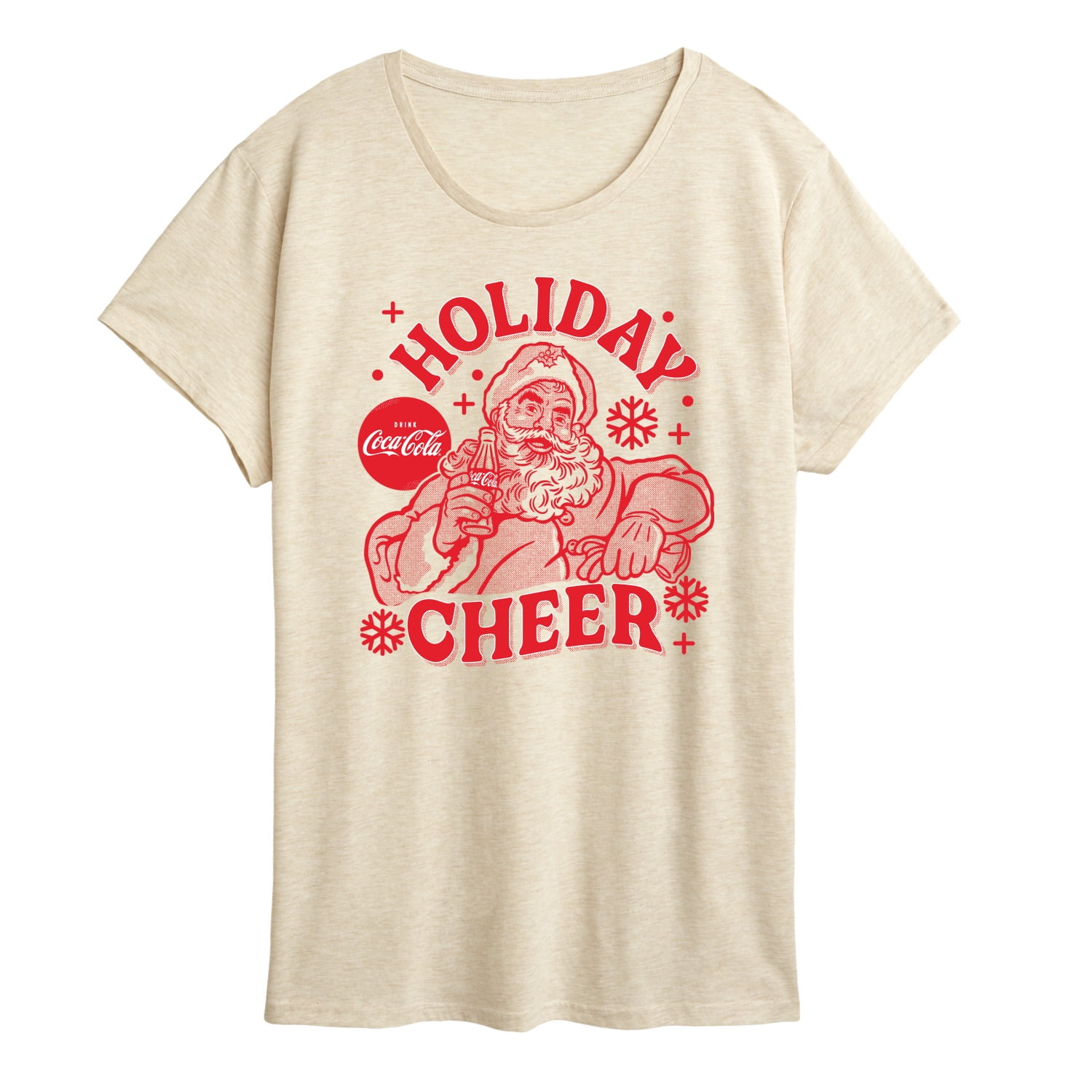 Coca-Cola - Holiday Cheer - Women's Short Sleeve Graphic T-Shirt ...