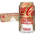 Coca-Cola, Holiday Creamy Vanilla Soda, 12 fl oz, 12 Pack - Walmart.com