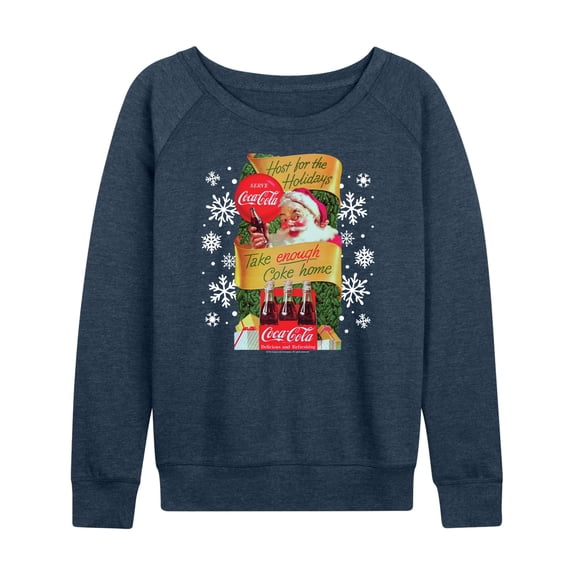 Coca-Cola - Atlanta - Women's French Terry Long Sleeve Pullover ...