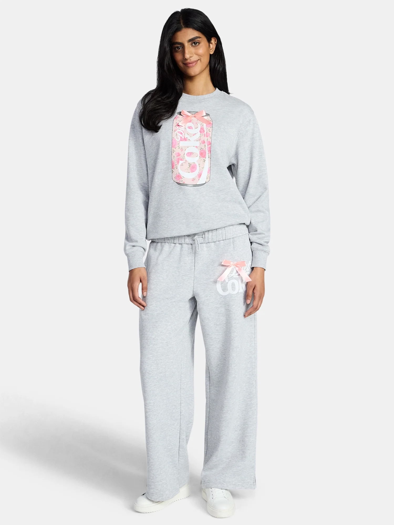 Coca-Cola, Junior's Graphic Fleece Sweatpants, Diet Coke, Sizes XXS-XXL ...