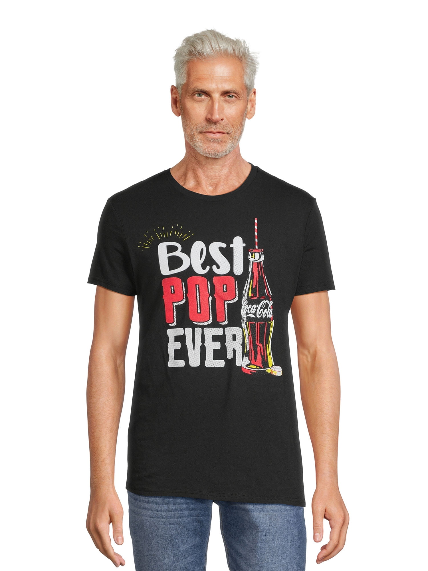 Coca-Cola Men's and Big Men's Father's Day Graphic Tee, Size S-3XL ...