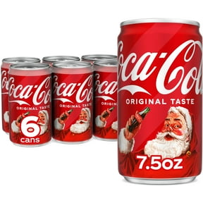 Coca-Cola Assorted Soda Mini Cans Variety Pack, Fanta, Sprite, Coke ...