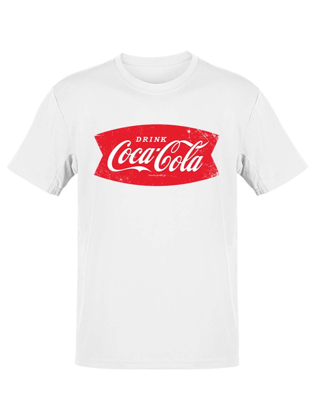 Coca-Cola Official Licensed Vintage Logo Banner Women's T-shirt ...