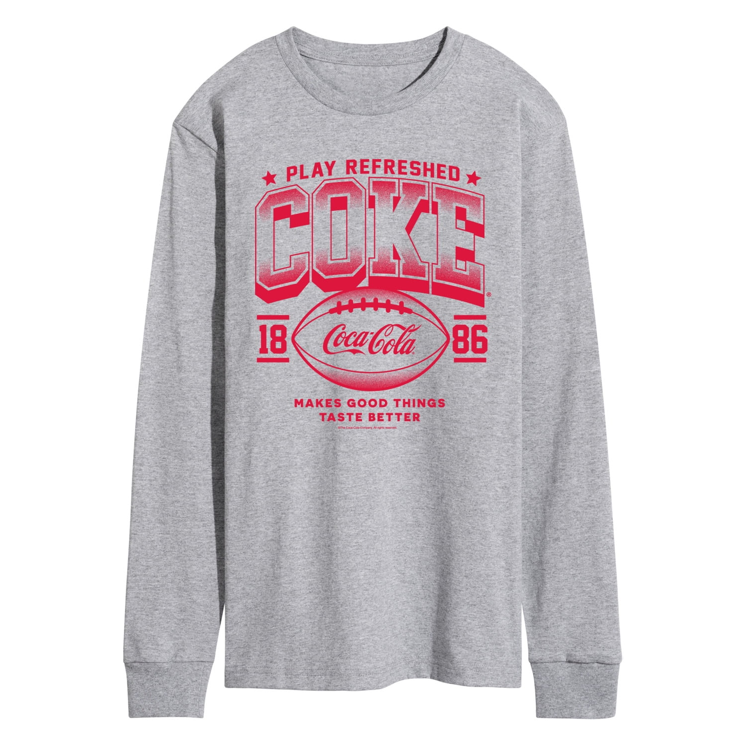 Coca-Cola - Play Refreshed - Men's Long Sleeve Graphic T-Shirt ...