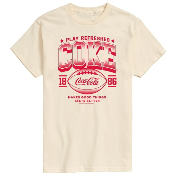 Coca-Cola - Play Refreshed - Men's Short Sleeve Graphic T-Shirt ...