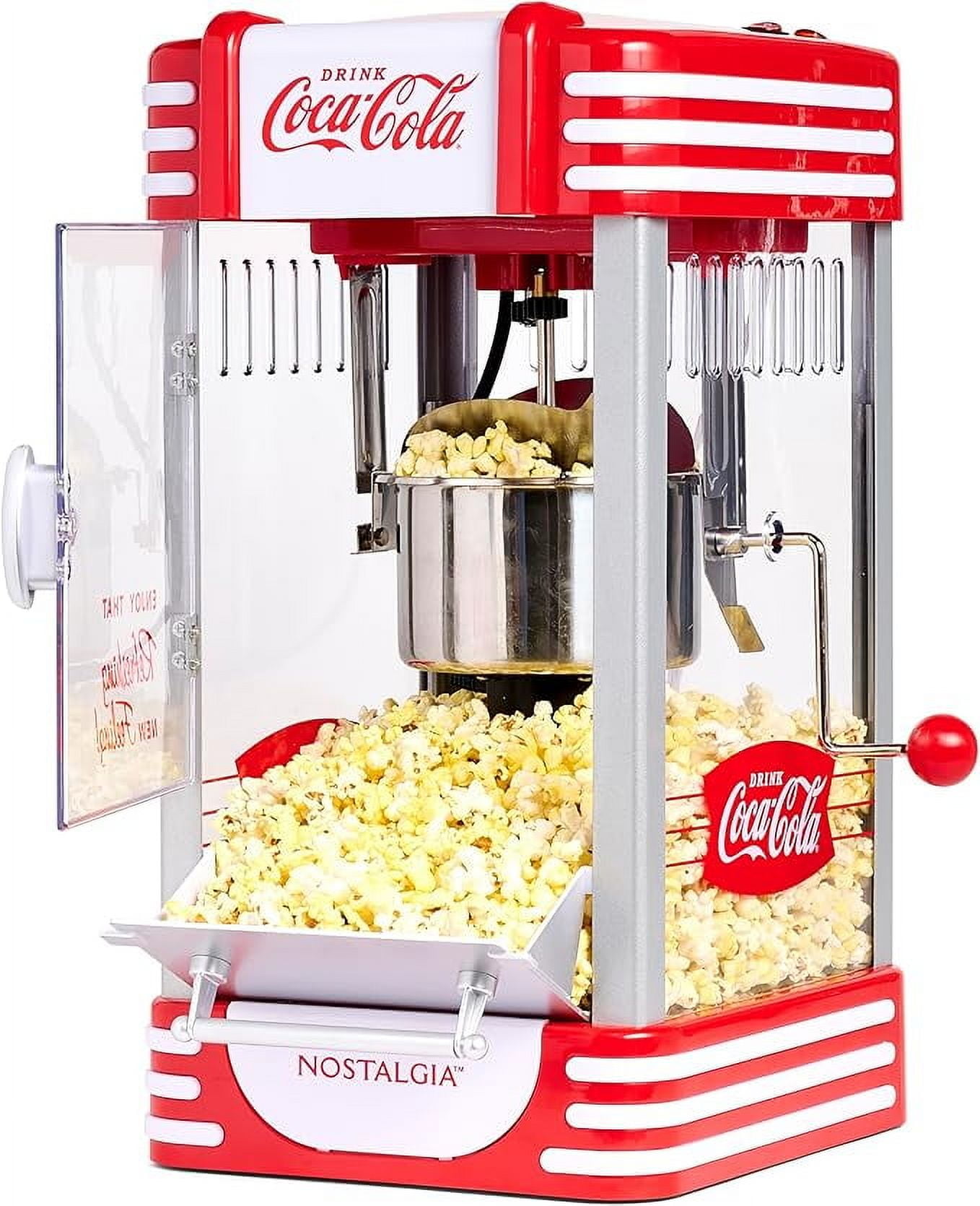Coca-Cola Popcorn Maker Machine - Professional Tabletop With 2.5 Oz ...