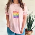 Coca-Cola Pride Love Rainbow Stack LGBTQ+ Support Equality Drink T ...