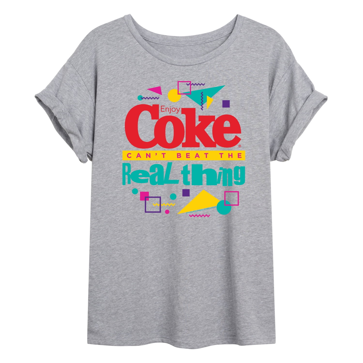 Coca-Cola - Retro - Coke Can't Beat The Real Things - Women's Oversized ...