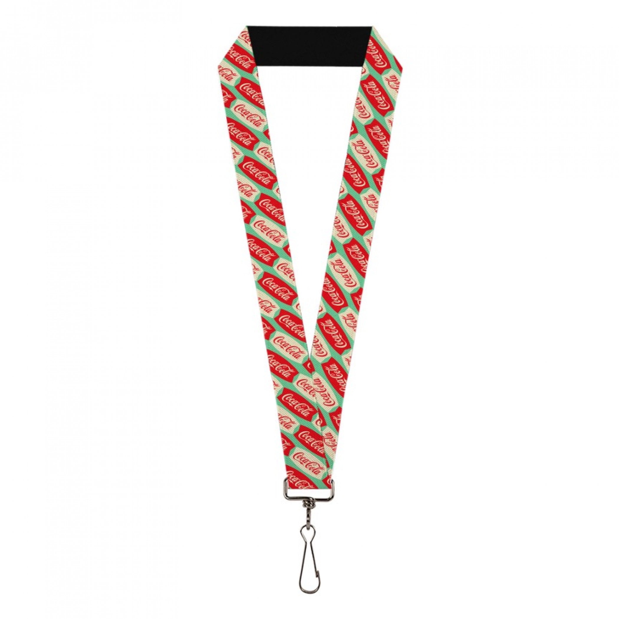 Coca-Cola 896400 1 in. Script Marquee Logo Lanyard - Walmart.com