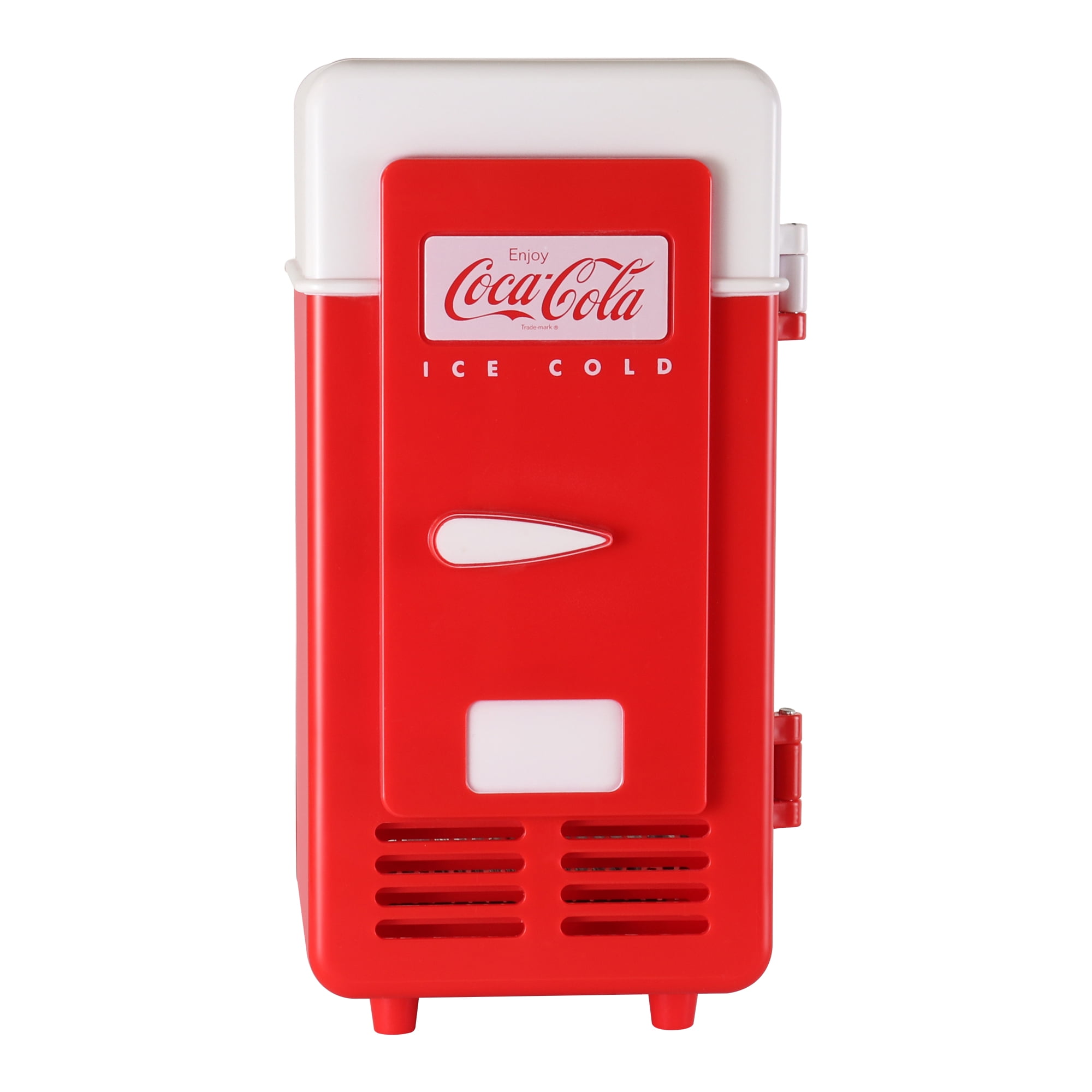 Coca-Cola Single Can Cooler, Red, USB Powered Retro One Can Mini Fridge ...