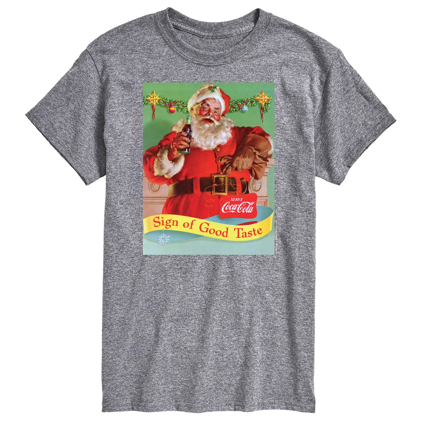 Coca-Cola - Sip Of Good Taste Vintage Coca Cola Santa - Men's Short ...
