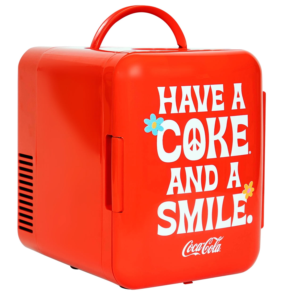 Coca-Cola 4L Cooler/Warmer, 6 Can Portable Mini Fridge for Travel, Home ...