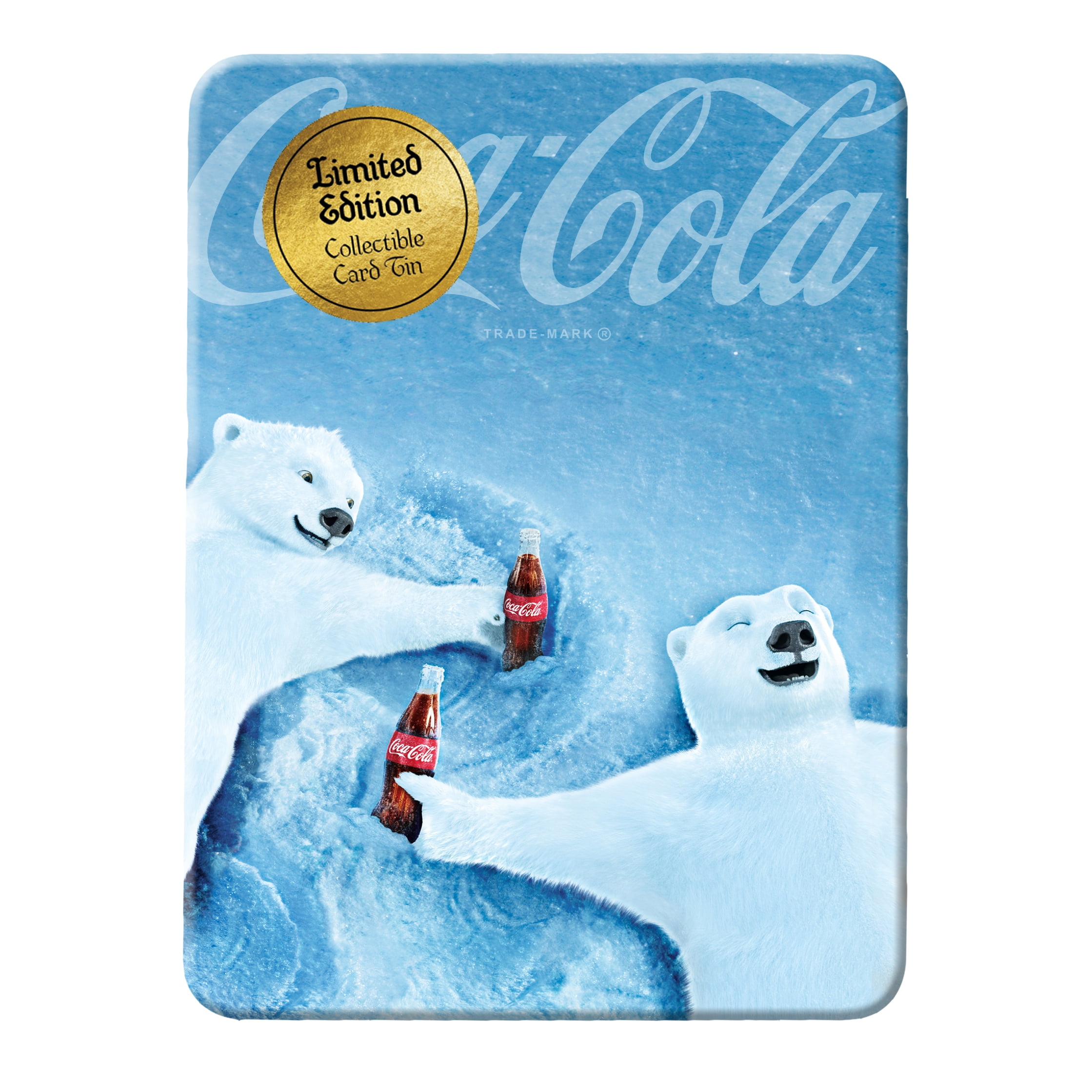Coca-Cola Snow Angel Polar Bears Christmas Blank Greeting Card Set with ...