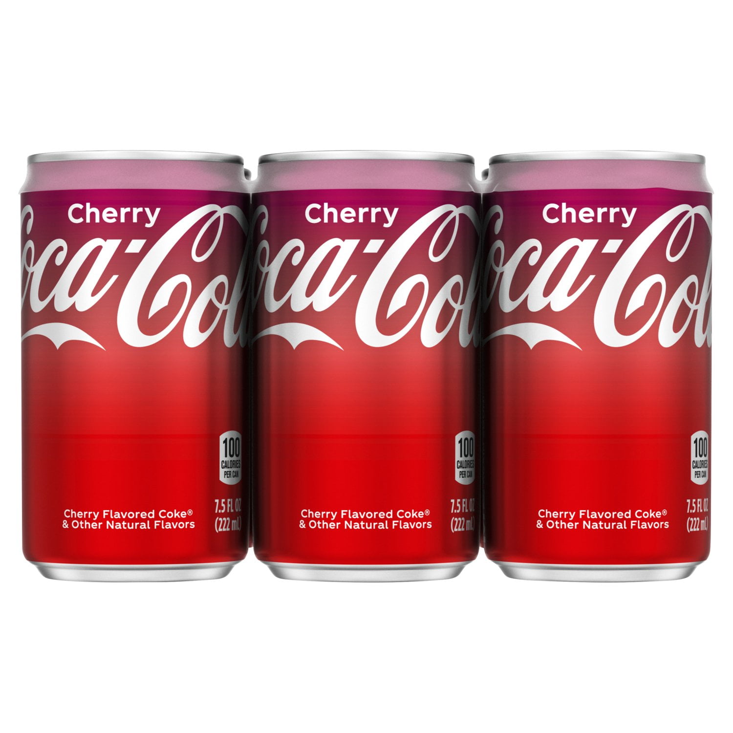 Coca-Cola Soda Cherry - 6-7.5 Fl. Oz. - Walmart.com
