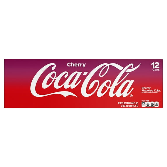 Coca-Cola Soda Cola Cherry - 12-12 Fl. Oz. - Walmart.com