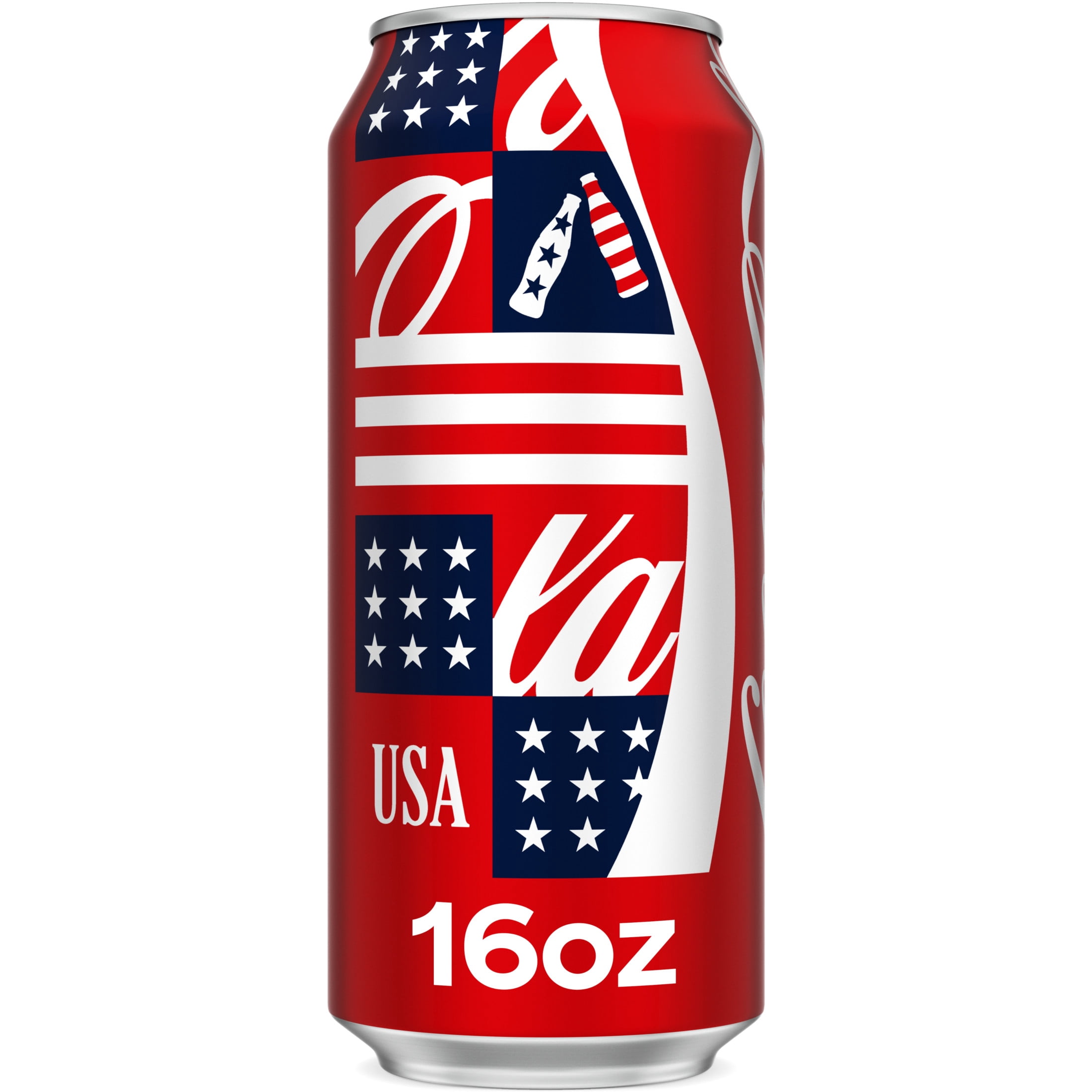 Coca-Cola Soda Pop Can, 16 fl oz - Walmart.com