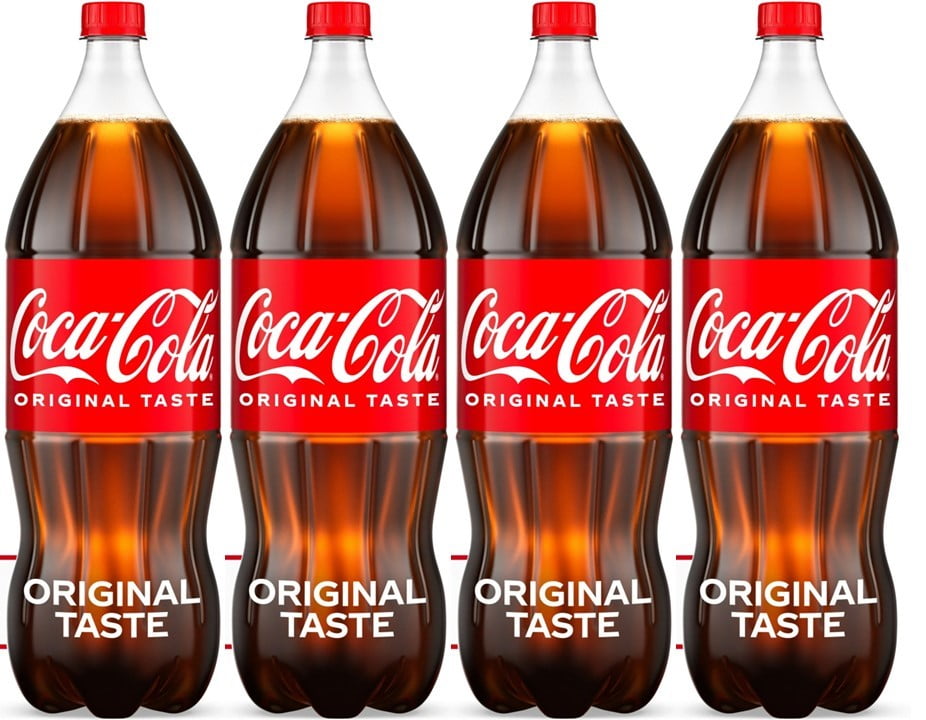 Coca-Cola Soda Pop, 2 Liters Bottles (Pack of 4) Bundled By Convenience ...